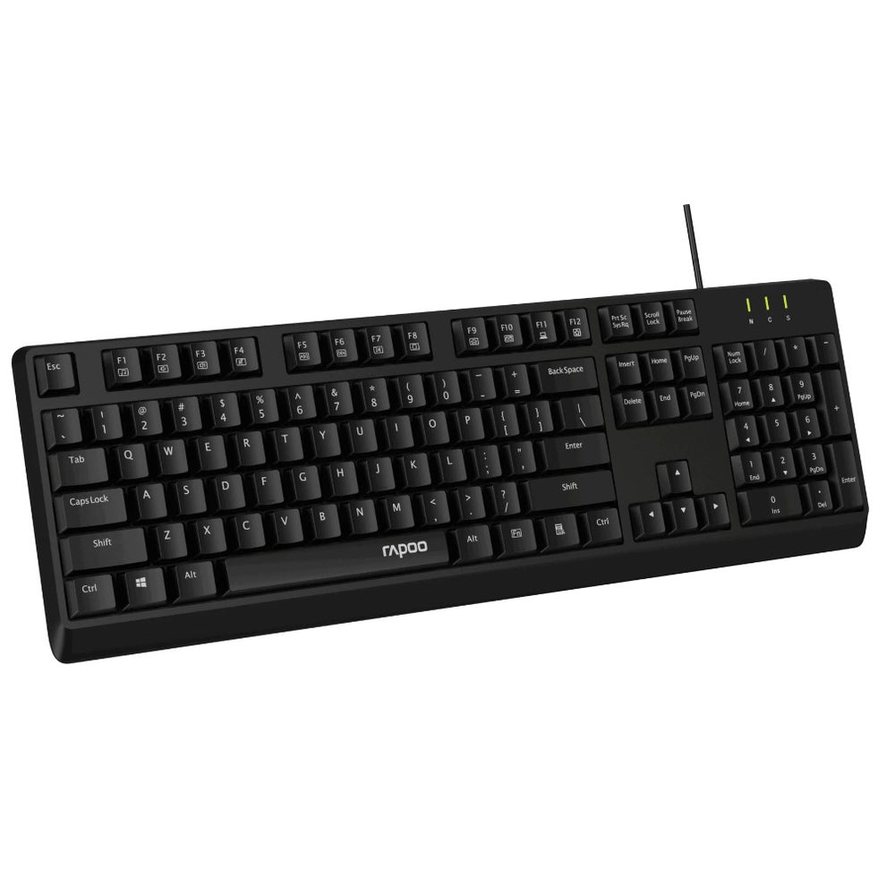 RAPOO NK1900 Wired USB Keyboard | RAPOO Tanzania – Empire Online Shopping